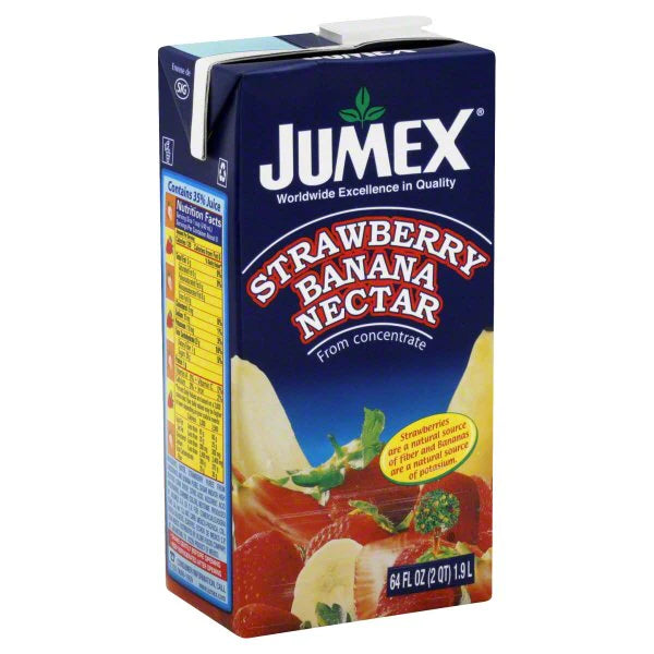 Jumex Tetra Packk Strawberry-Banana - Case - 8 Units | Mexmax