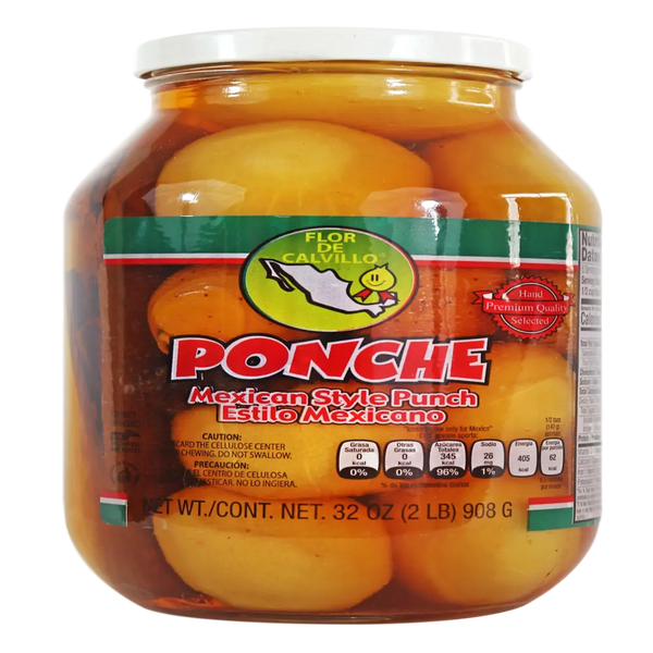Flor de Calvillo Ponche de Frutas (Punch) 32 oz