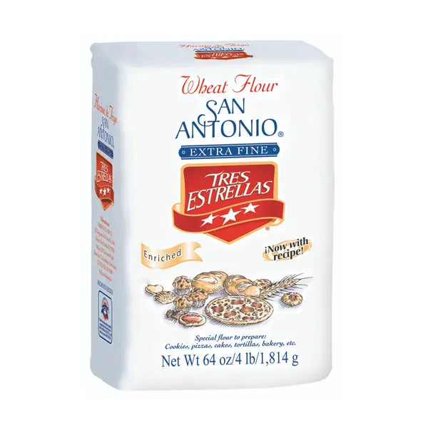 Tres Estrellas San Antonio Flour 4lbs