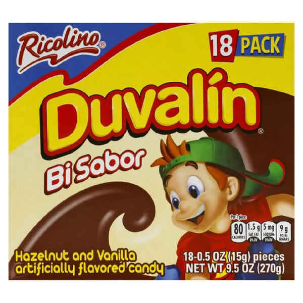Duvalin Hazelnut-Vanilla 18 ct - Case - 24 Units
