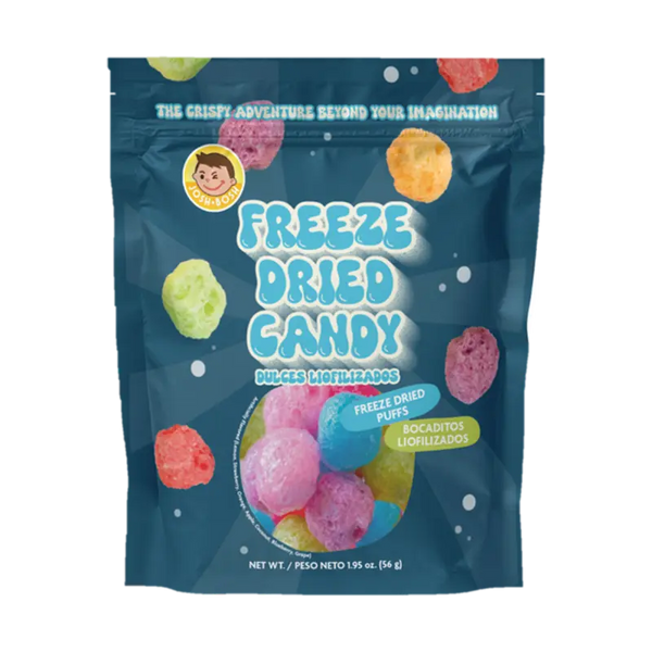 Josh Bosh Freeze Dried Candy Puffs Asst Fruits 1.97 oz