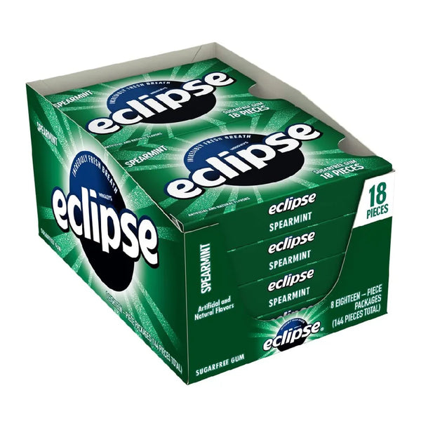 Wrigley Eclipse Edge Spearmint 18 Pc - Case - 8 Units