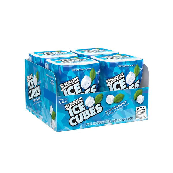 Ice Breakers Ice Cubes Peppermint 40 ct - Case - 6 Units