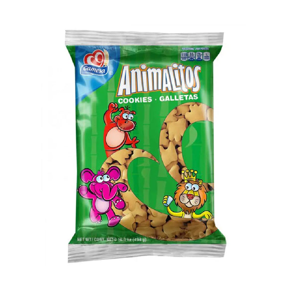 Gamesa Animal Cookies 16 oz - Case - 12 Units