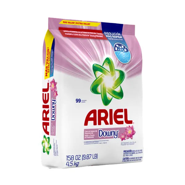 Ariel with Downy Powder Laundry Detergent 99 LD, 158 oz 4.5kg