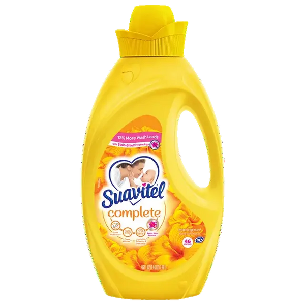 Suavitel Liquid Morning Sun Yellow HE 46 Small Loads - 46 oz