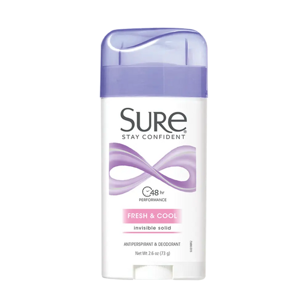Sure Unscented Invisible Solid Antiperspirant & Deodorant 2.6 oz