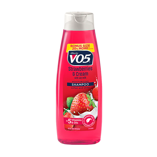 V05 Strawberry & Cream Moisturizing Shampoo 15 oz
