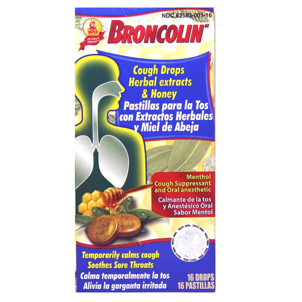 Broncolin Drops 16 ct