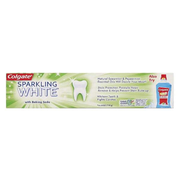 Colgate Sparkling White Whitening Toothpaste Mint Zing 8 oz