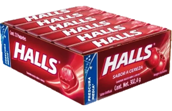 Halls Cherry (Imported) 9 ct