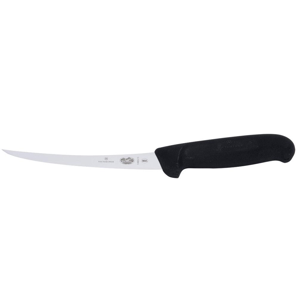 Victorinox Boning Knife Semi Stiff Curved Nylon Handle 6 6590