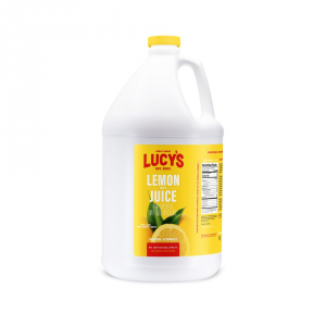 Lucy's Lemon Juice Gallon - Case - 4 Units | Mexmax